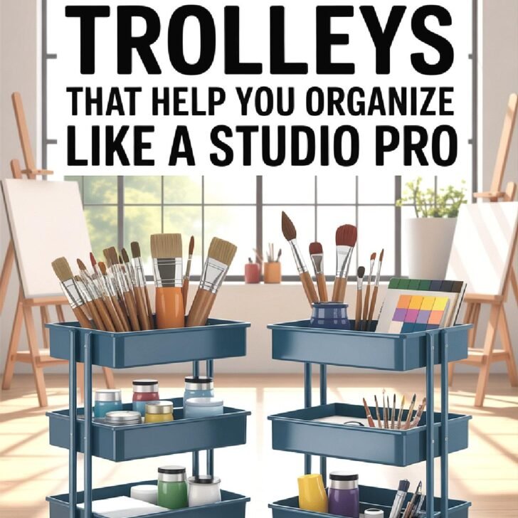 12 Best Art Supply Trolleys to Organize Your Creative Space Like a Pro ...
