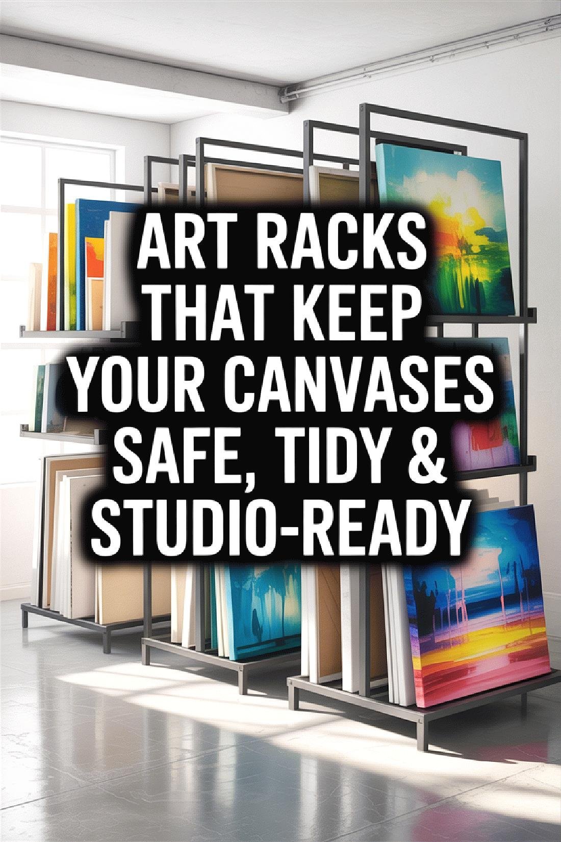 12 Best Art Studio Storage Solutions to Organize Your Creative Space ...