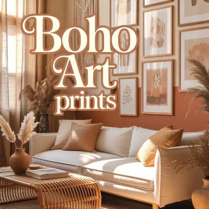 13 Best Boho Art Prints to Elevate Your Space With Style - Victoria's Class