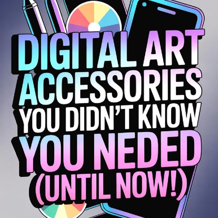 9 Essential Digital Art Accessories Every Artist Should Have in Their ...