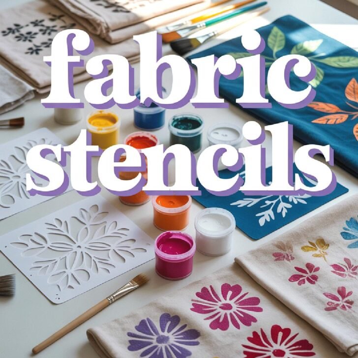 12 Best Fabric Stencils for Home Art Projects - Unleash Your Creativity ...