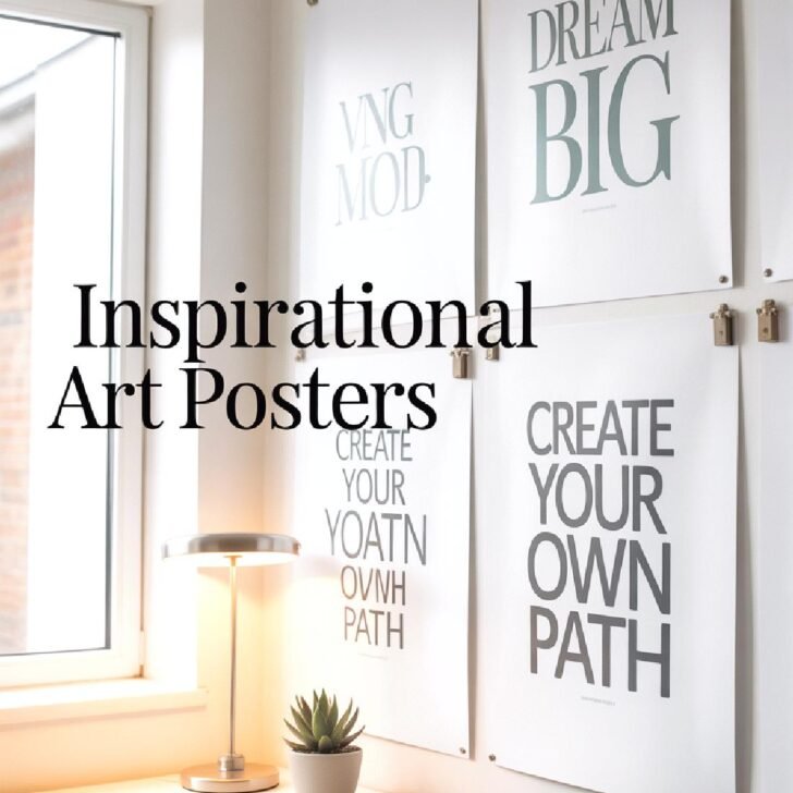 15 Best Inspirational Art Posters to Elevate Your Space and Mindset ...