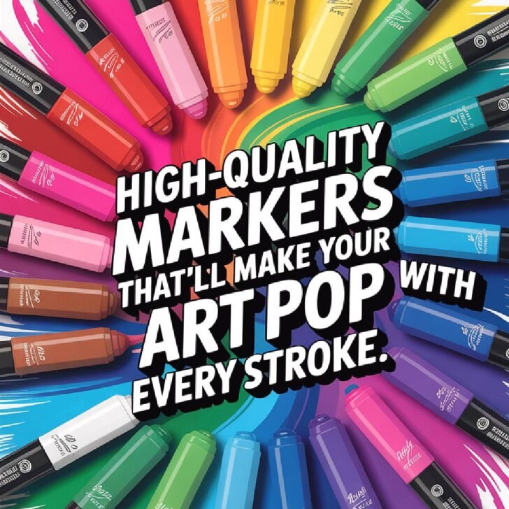 10 Best High-Quality Markers for Artists and Crafters: A Comprehensive ...