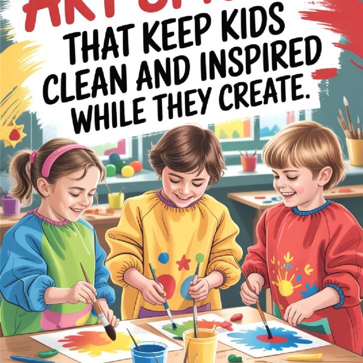 5 Best Art Smocks for Mess-Free Creativity: Keep Your Little Picassos ...