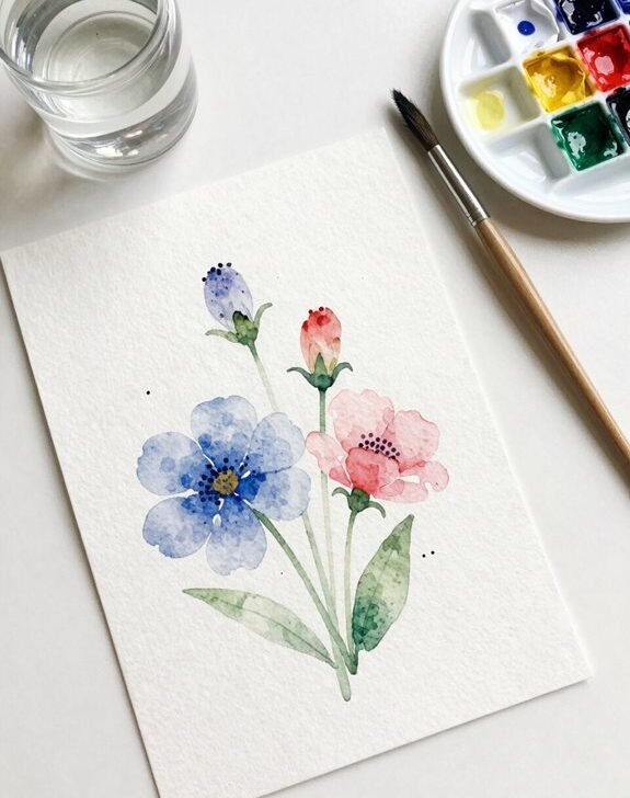 Beginner Watercolor Ideas Using Only 3 Colors - Victoria's Class